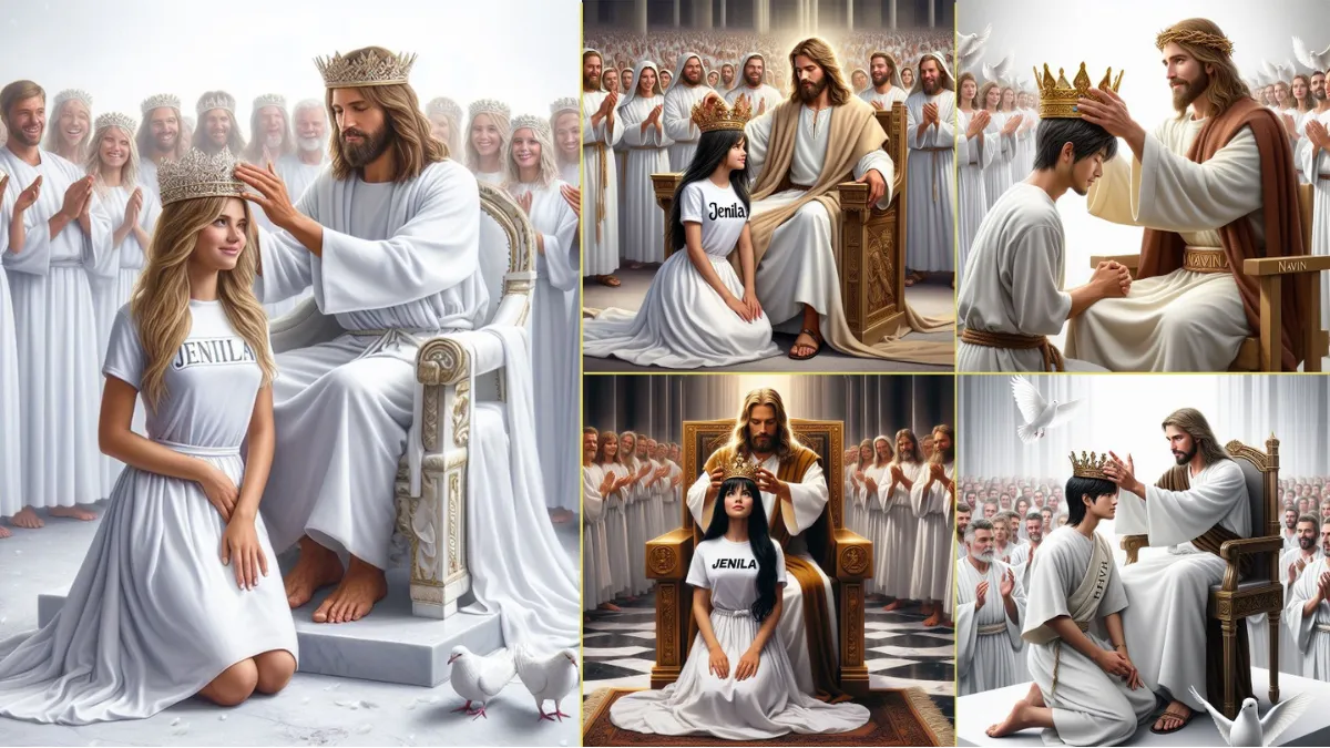 Celebrate With AI Jesus Christ Crown Photo: Create Unique Images With ...