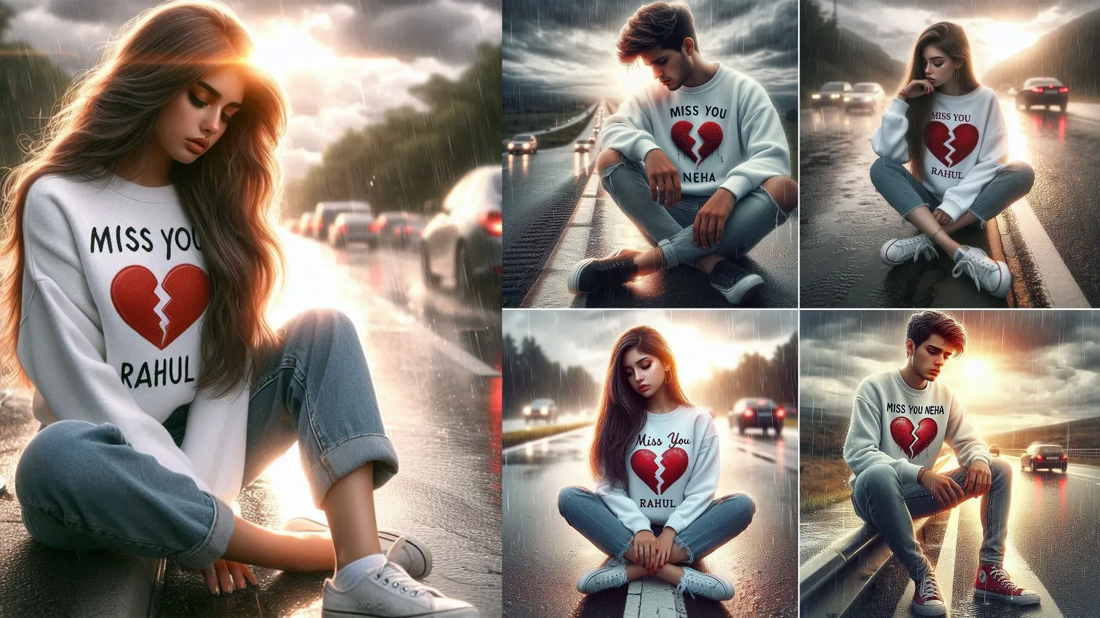 Break Up AI Image With Name - Free Prompt » Ask Ai World