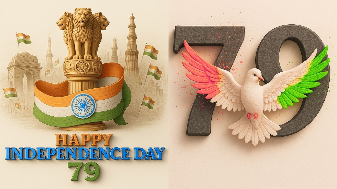 Happy Independence Day 79 – Free India Images Download » Ask Ai World