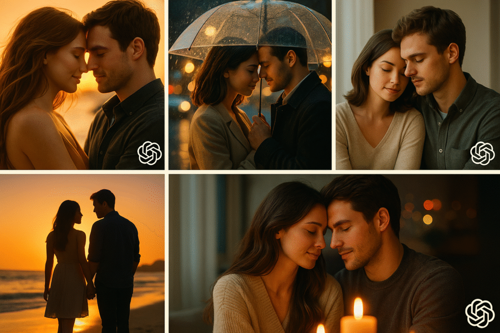 Top 10 Couples Romantic Portrait Prompts (Cinematic & Ultra-Realistic ...